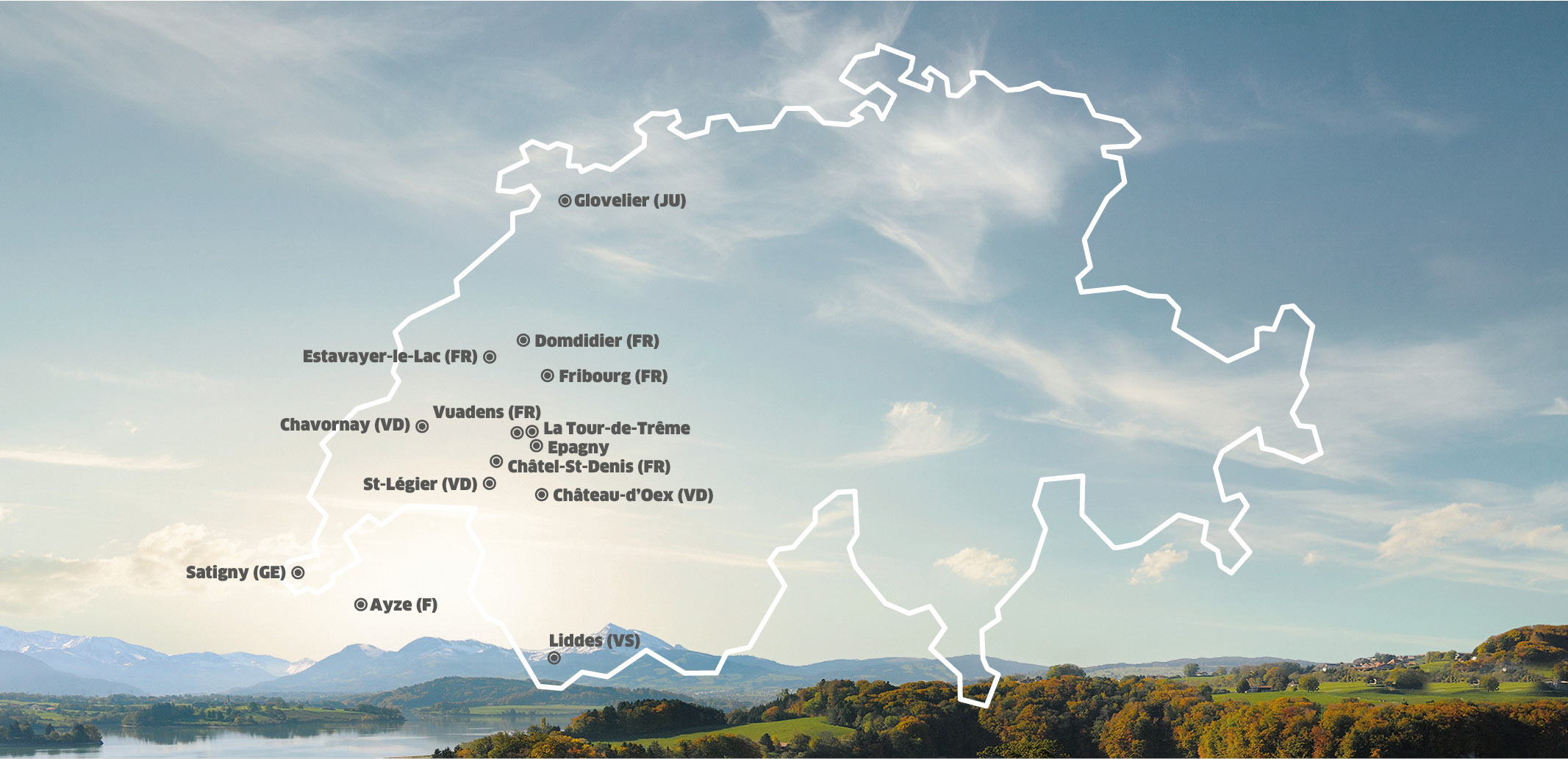 Groupe Grisoni — Nos sites