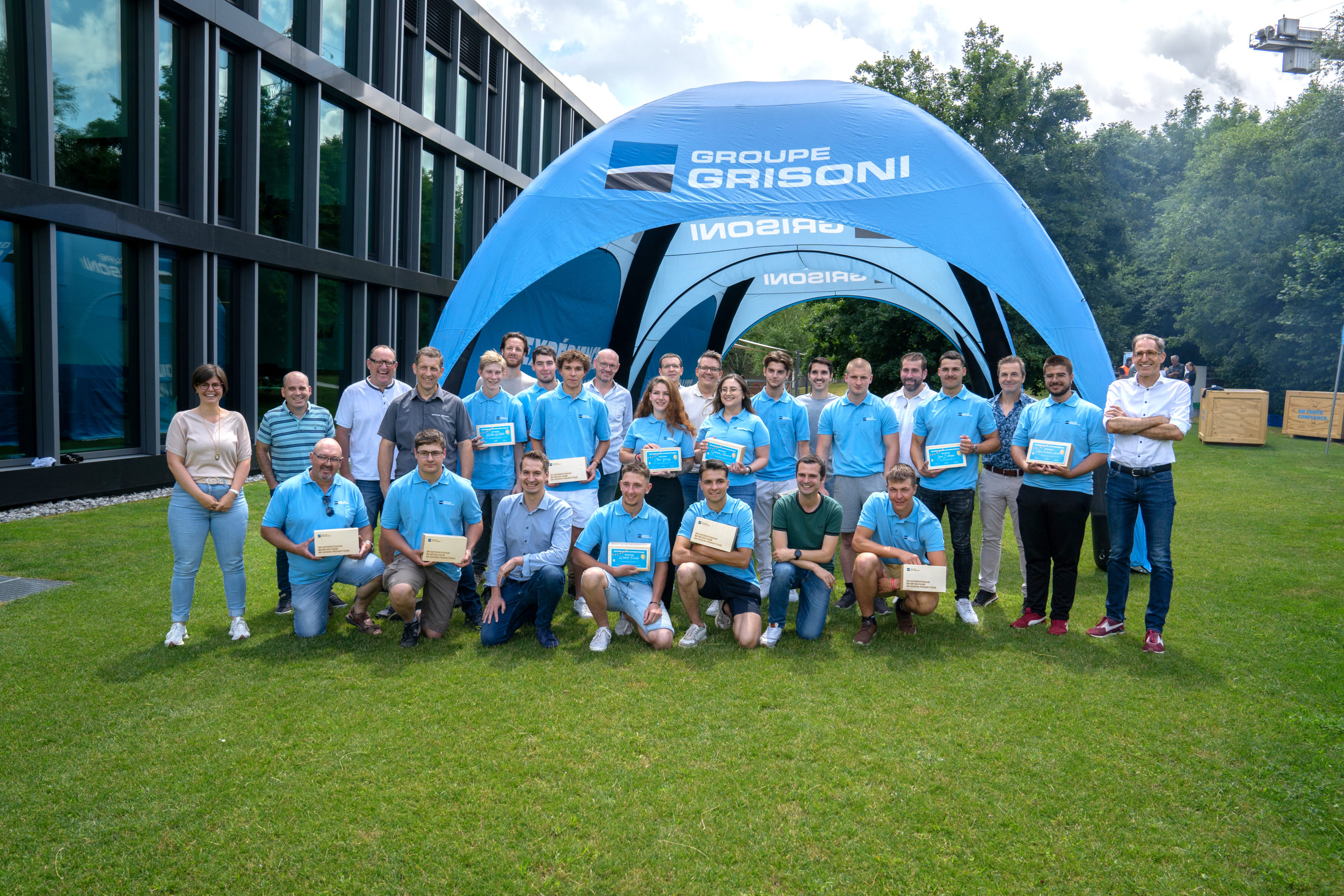 Groupe Grisoni — Un avenir professionnel prometteur pour nos apprentis.