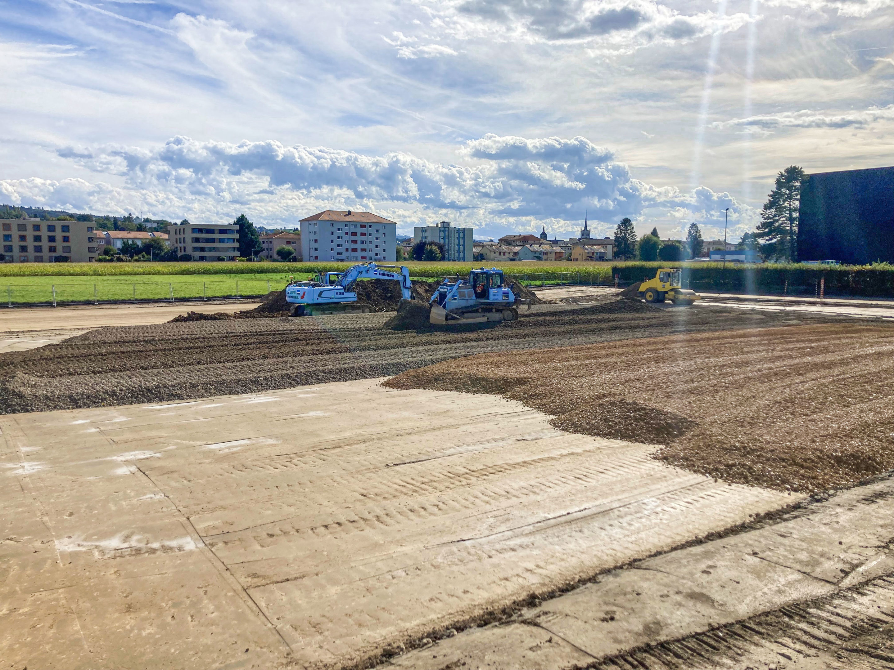 Groupe Grisoni — Une nouvelle caserne pour le SDIS Broye-Vully (VD).